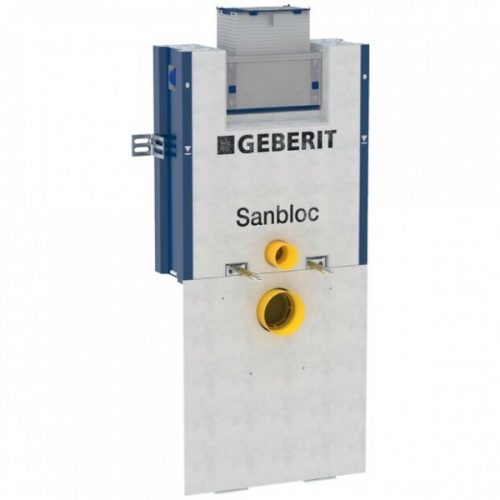 Geberit Bâti-support Sanbloc pour WC suspendu 83 cm, avec réservoir à ...